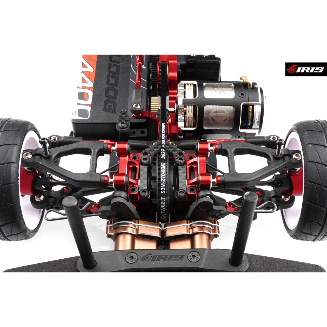 IRIS ONE.1 FWD 1/10th Front Wheel Drive Kit - Carbon Chassis - RC MAKER