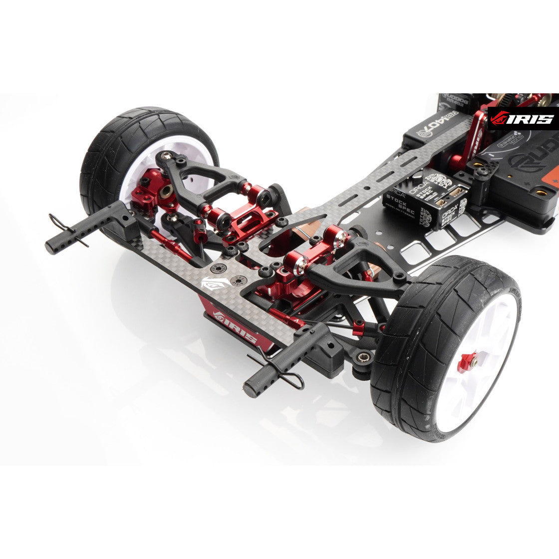 IRIS ONE.1 FWD 1/10th Front Wheel Drive Kit - Carbon Chassis - RC MAKER