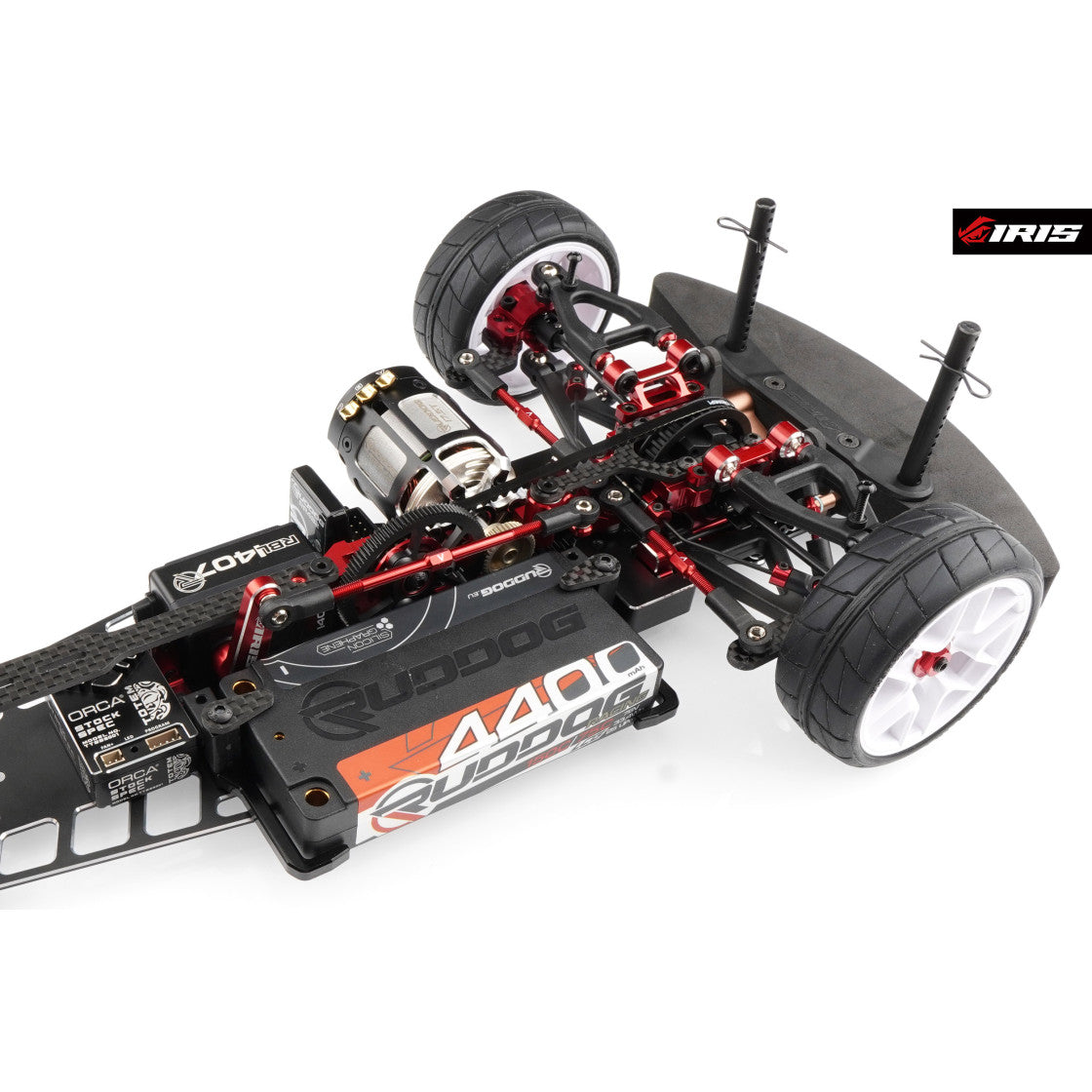 IRIS ONE.1 FWD 1/10th Front Wheel Drive Kit - Carbon Chassis - RC MAKER