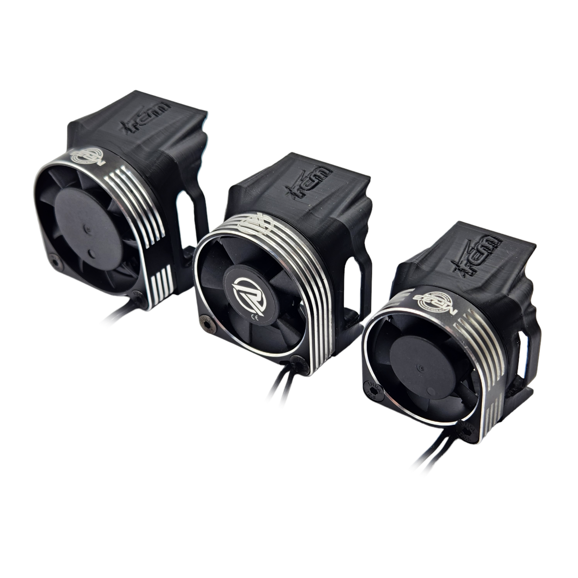 RC MAKER Direct Mount Fan Shroud Pro for 40mm Moon/Round Top Fan