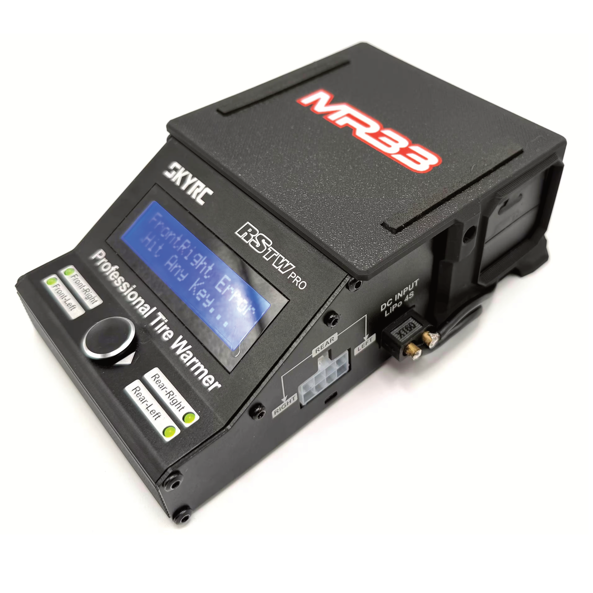 MR33 Tire Warmer PLUS+ 4S Battery Mount Set - RC MAKER