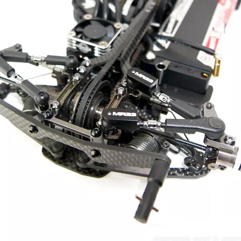 MR33 Awesomatix Aluminum Turnbuckle Tool Black Anodized (2) - RC MAKER